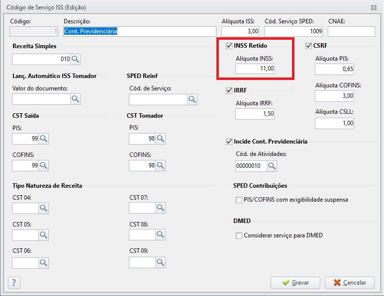REINF - Como realizar o lançamento manual das retenções de INSS? - Fiscal
